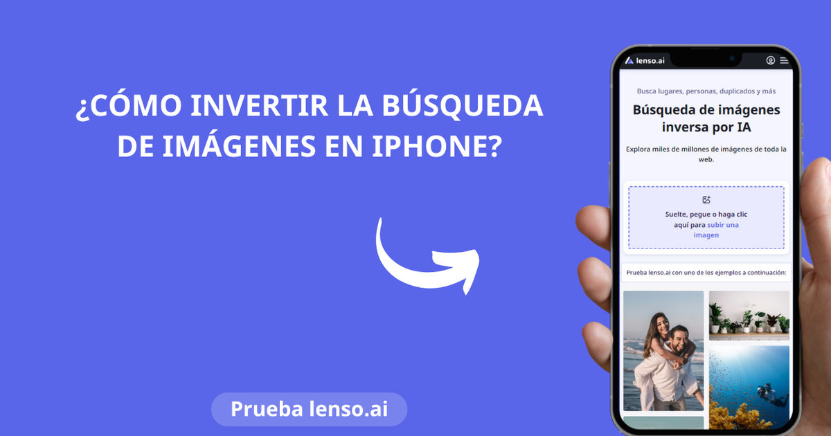 Cómo realizar una búsqueda inversa de imágenes en un iPhone?